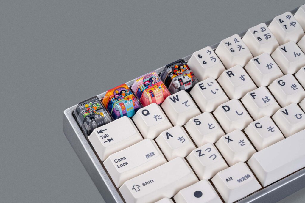 8-Bit series - Gaismas Kingdom artisan keycaps