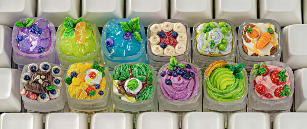 Dessert Boutique artisan keycaps - Jelly Key