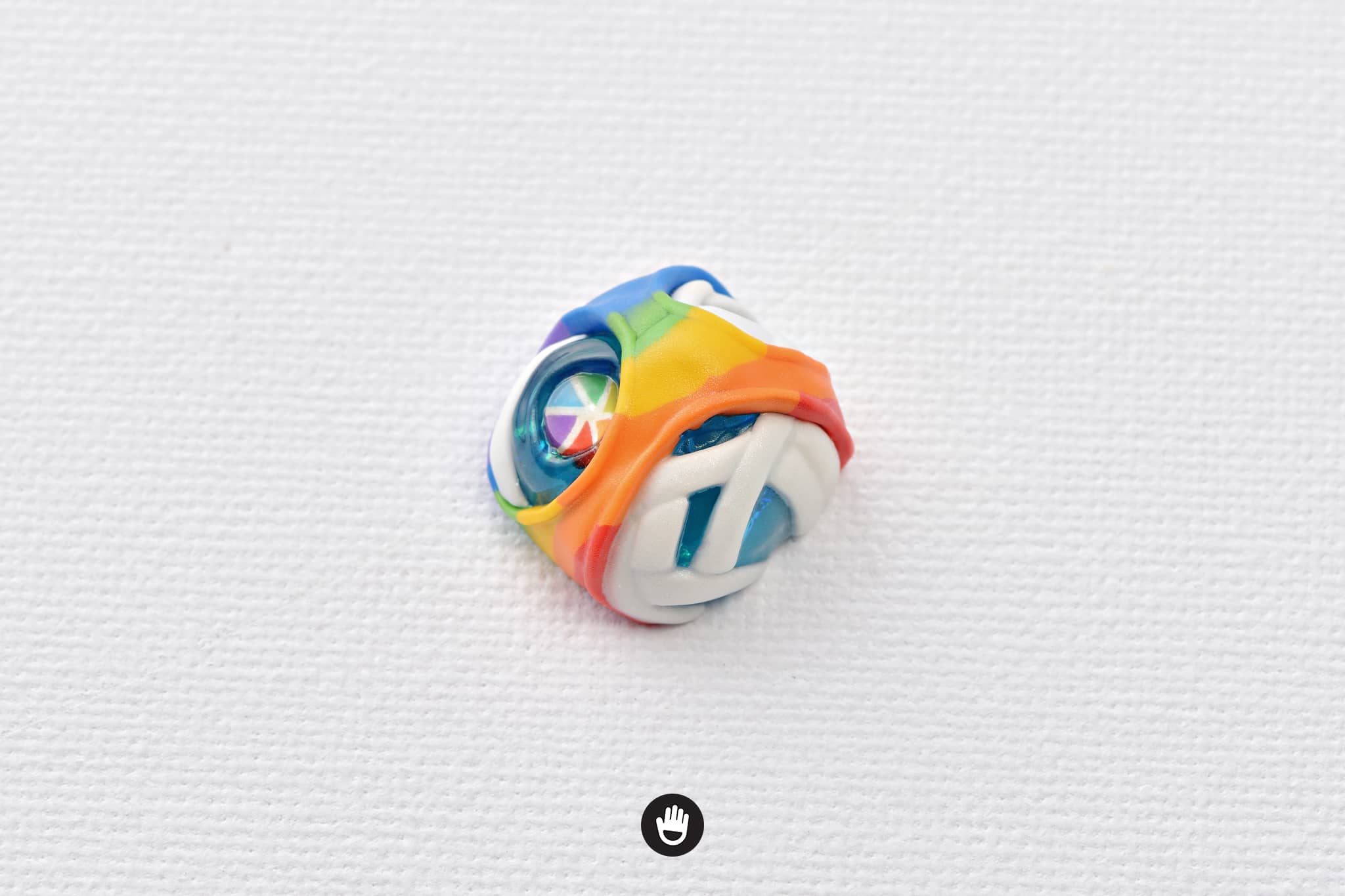 Mummy in Panty artisan keycaps - Jelly Key