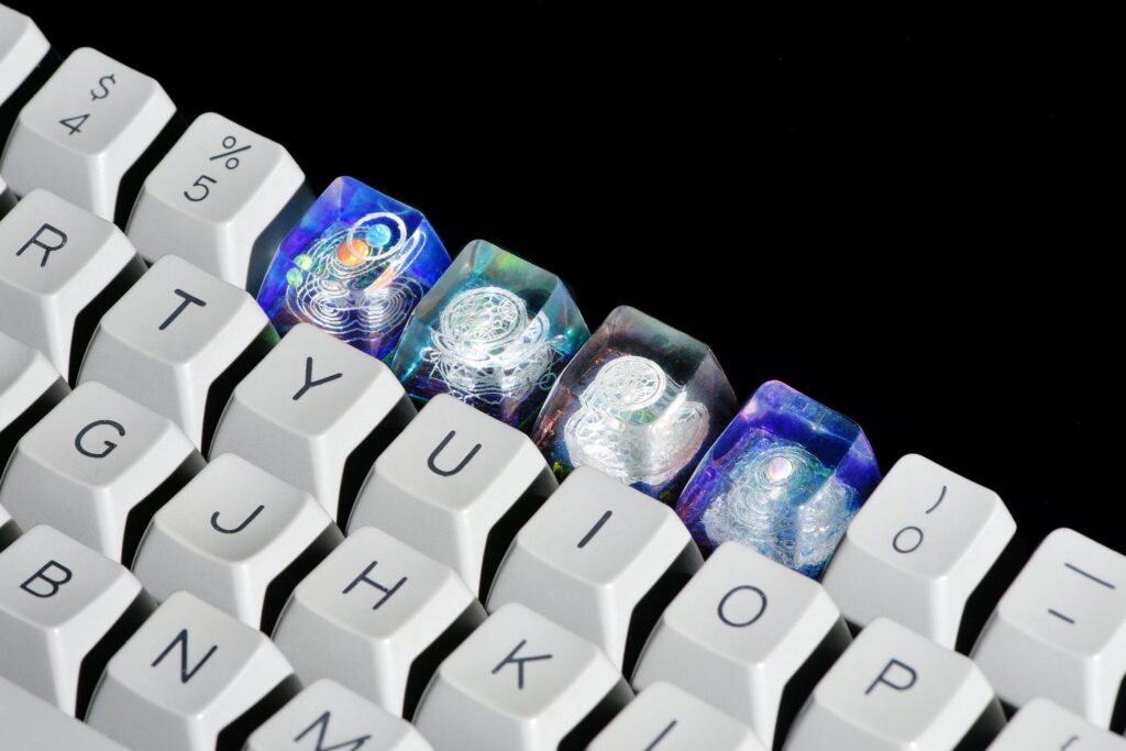 Cosmos Series - Act of Creation artisan keycaps - Jelly Key