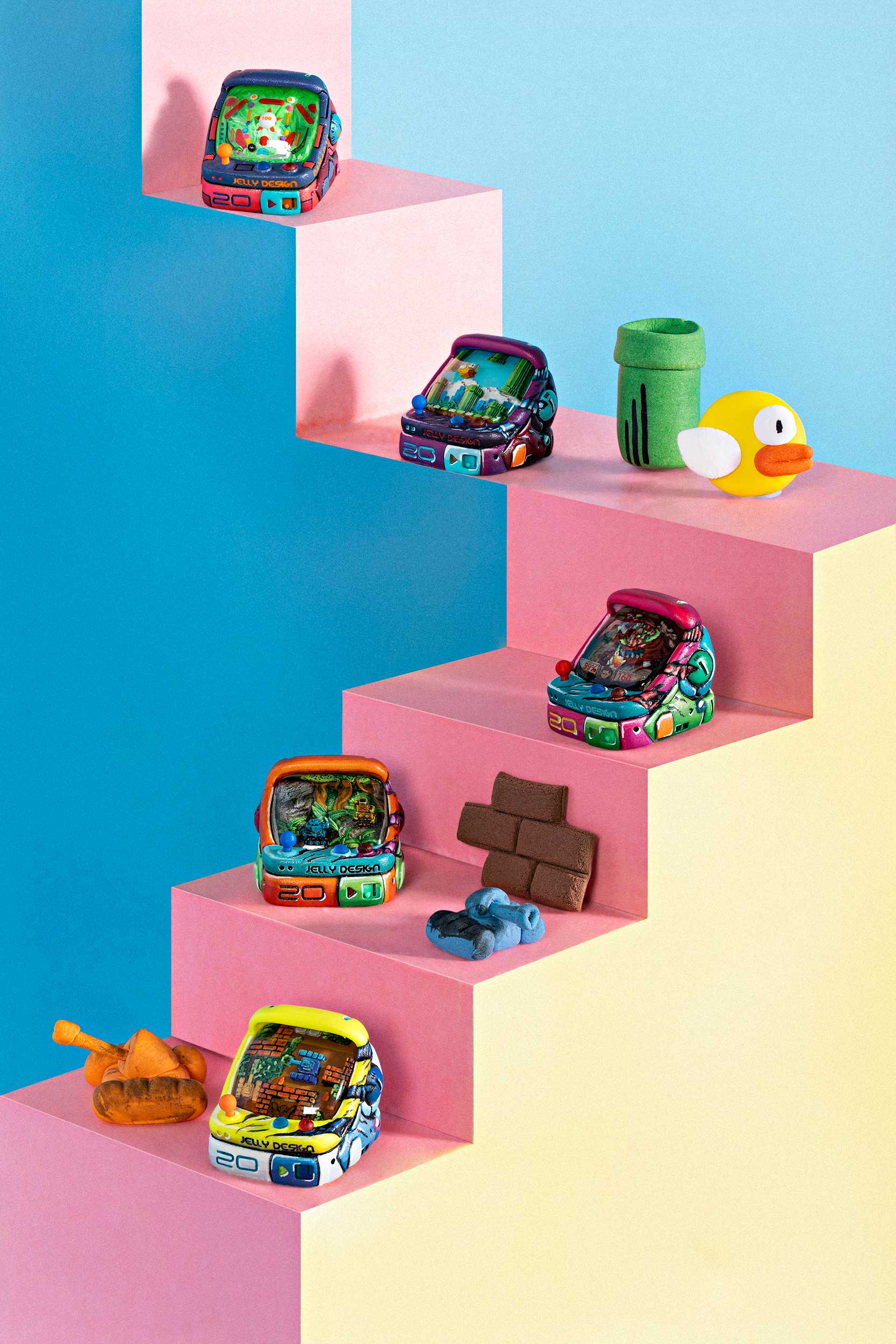 Retro TV series – Arcade Cabinets 2.0: Classic Never Dies - Jelly Key